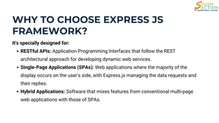 What is Express JS? A Key to Building Robust Node.js Applications | PDF