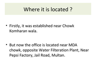 Express News Pakistan ( Multan Office ) | PPT