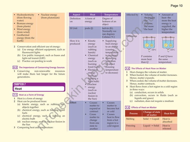 Express Notes Science Form 1 | PDF | Biological Sciences | Science