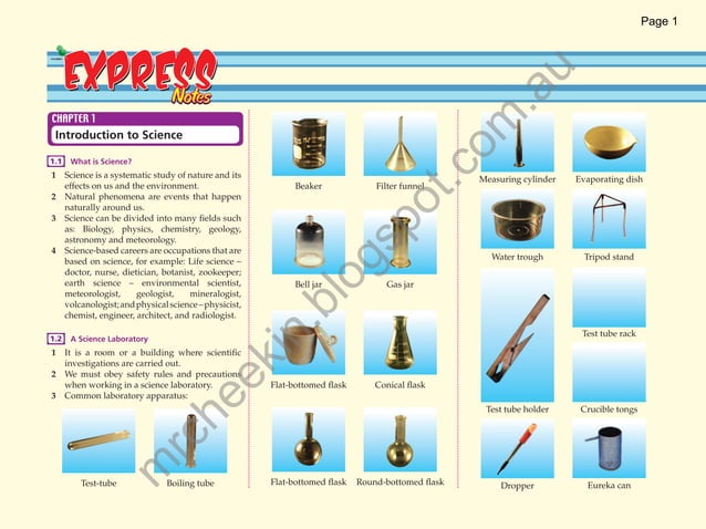 Express Notes Science Form 1 | PDF | Biological Sciences | Science