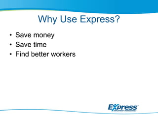 Express Overview | PPT
