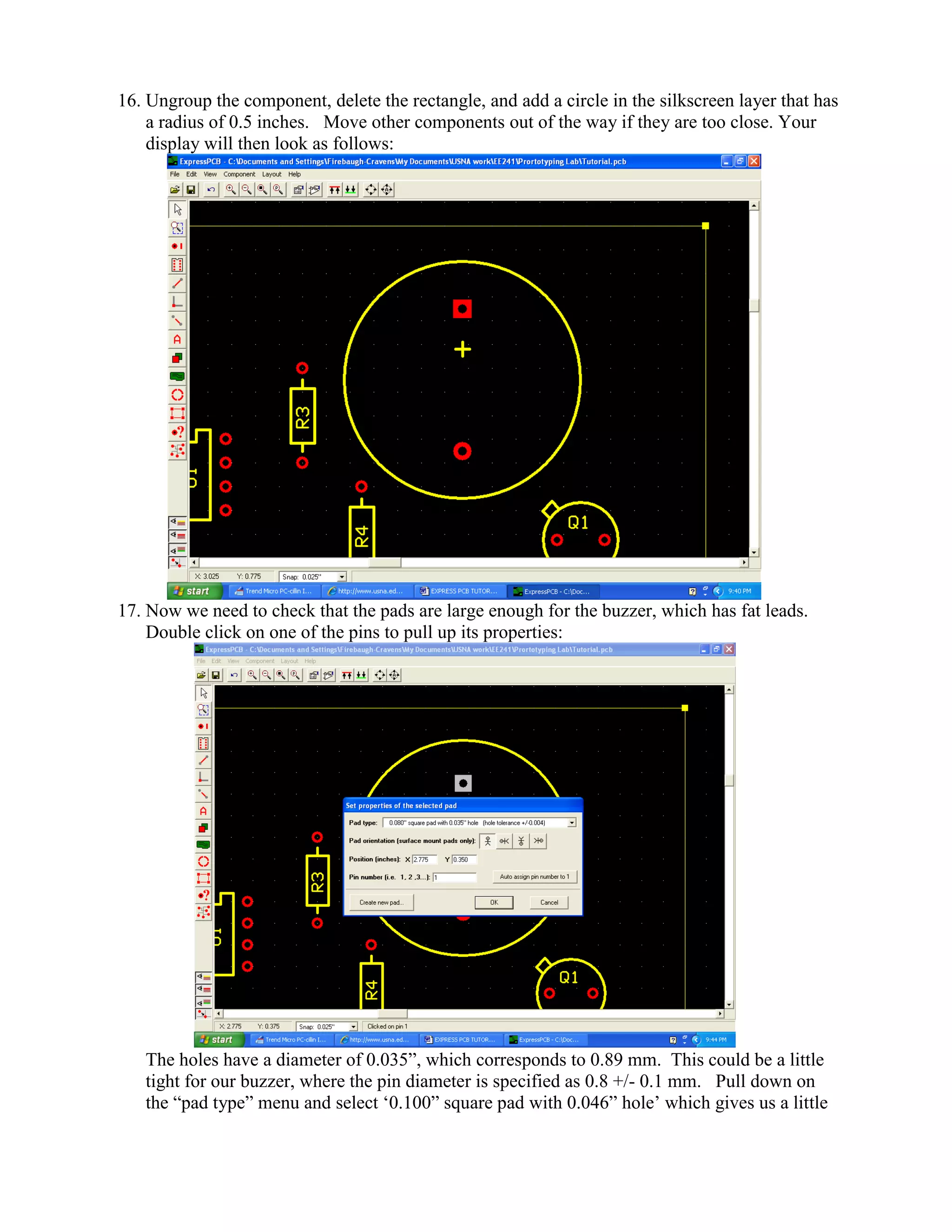 Express pcb tutorial | PDF