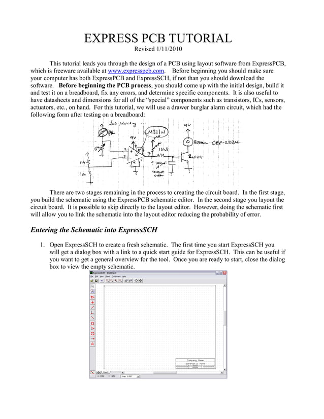 Express pcb tutorial | PDF