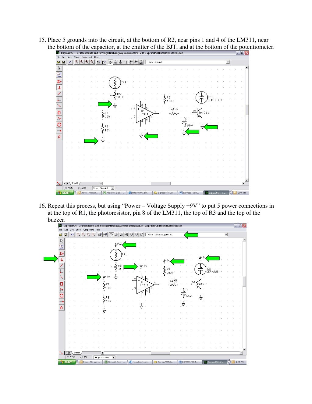 Express Pcb Schematic Express Pcb Tutorial []