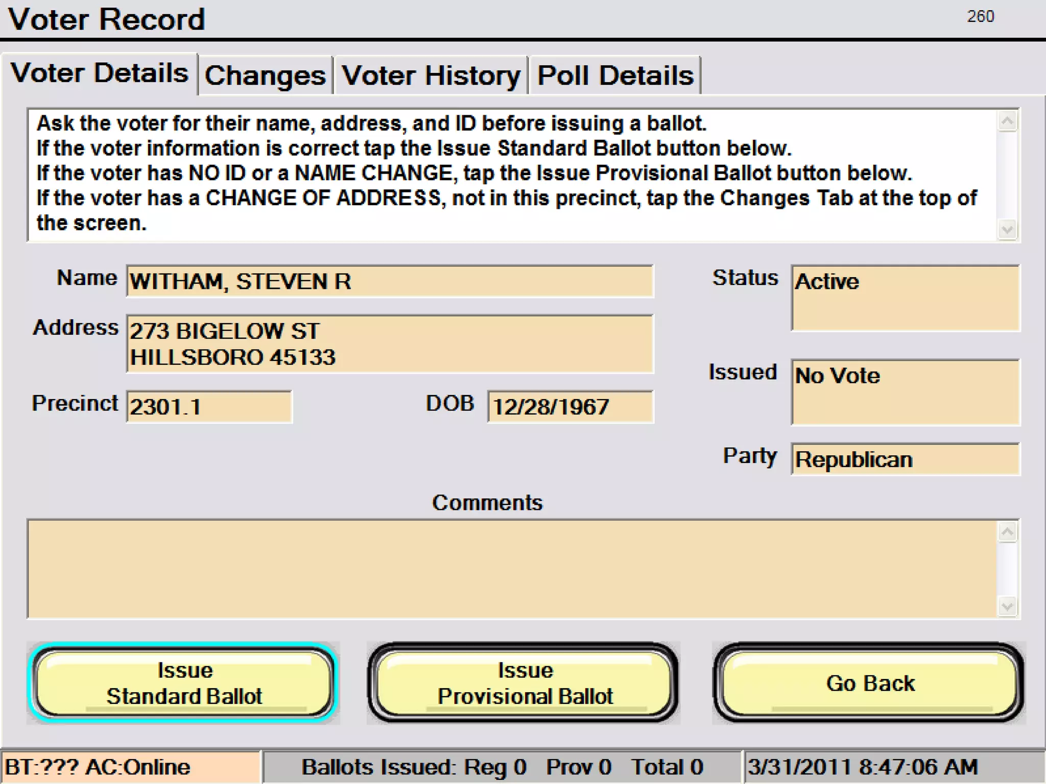 Express poll 5000 | PDF