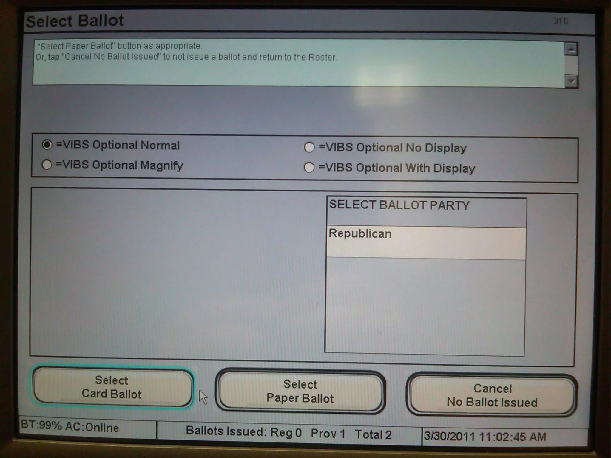 Express poll 5000 | PPT | Free Download