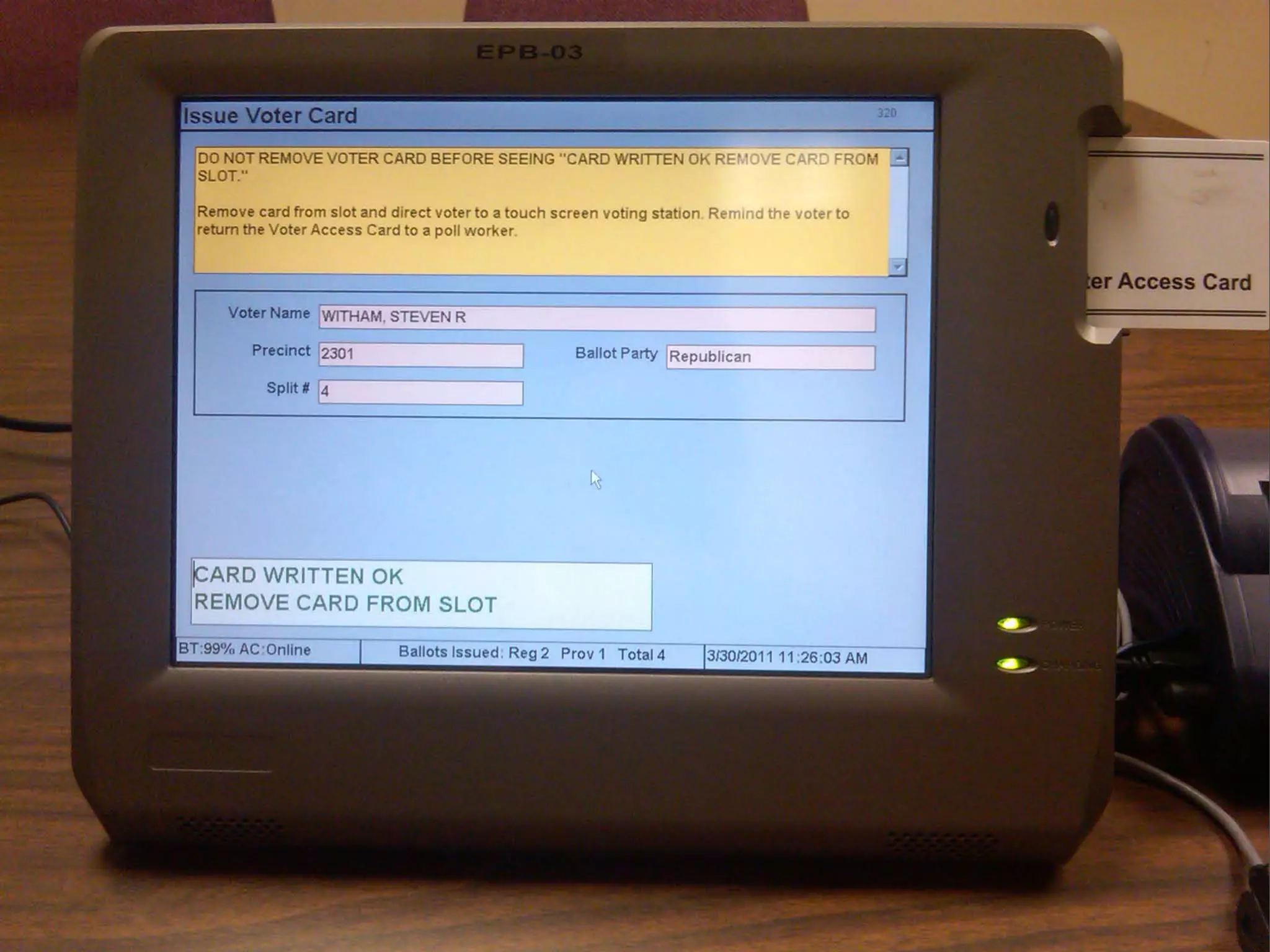 Express poll 5000 | PPT