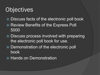 Express poll 5000 | PDF
