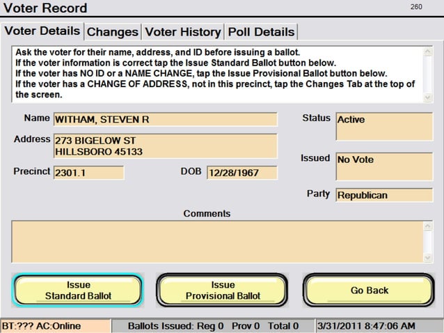 Express poll 5000 | PDF