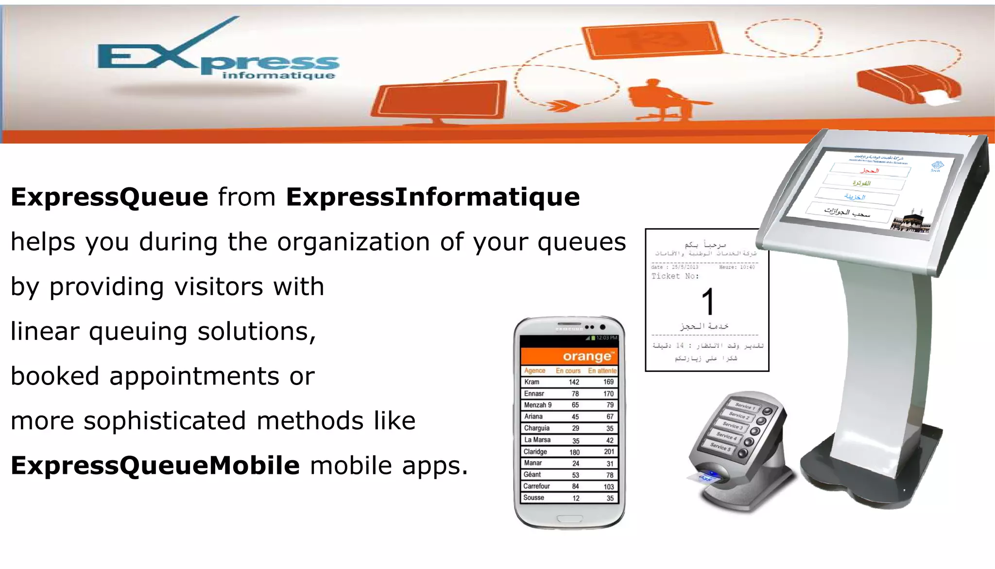 Expressqueue queue management system - anglais | PDF