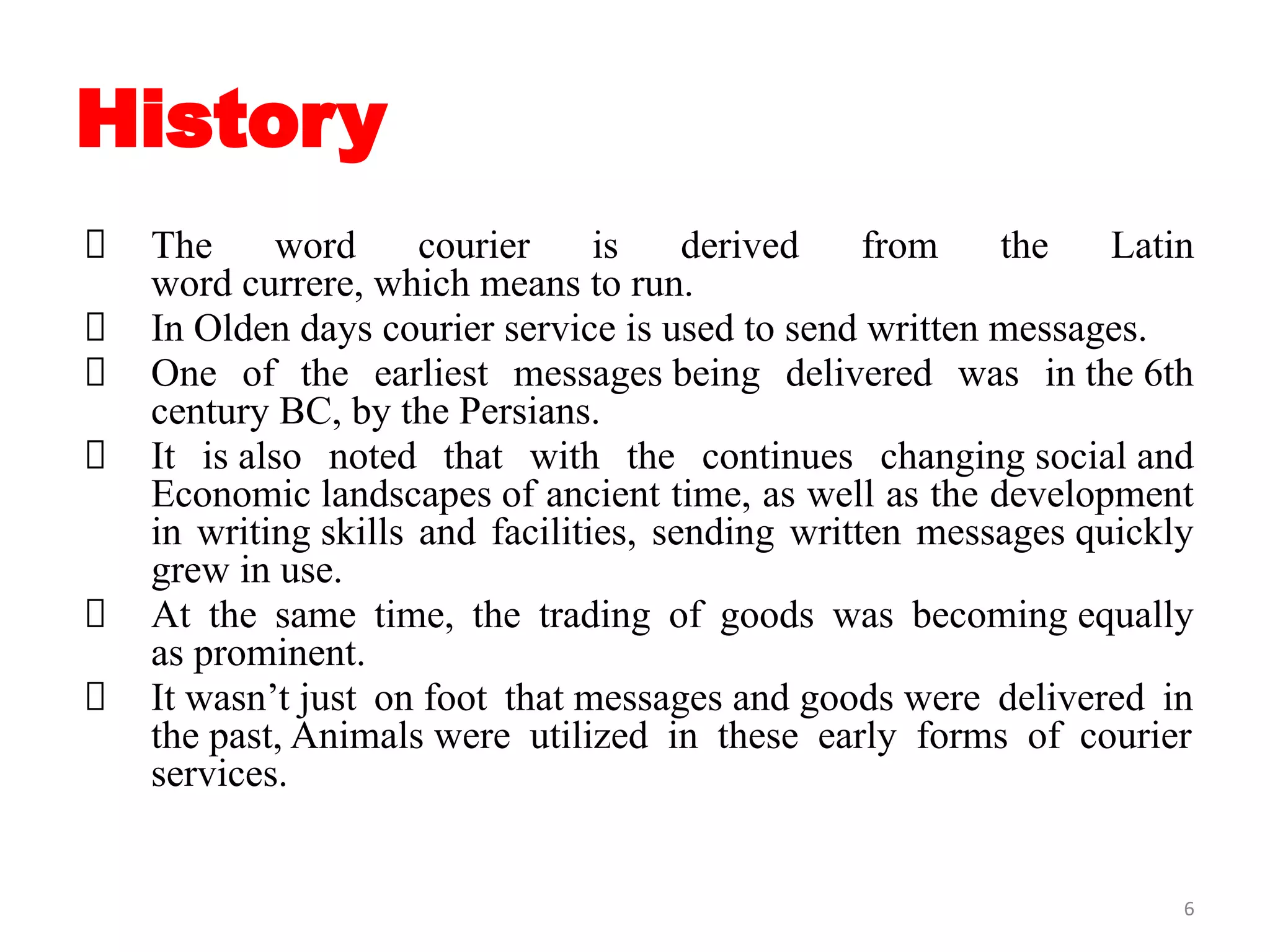 Express service industry | PDF