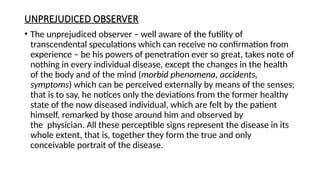 EXPRESS THE ROLE OF UNPREJUDICED OBSERVATION AND DOCUMENTATION-1.pptx