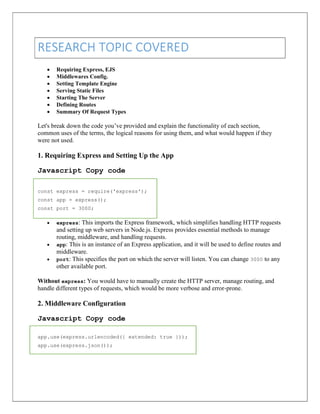 express node and cmd sytax #express #node #cmd | PDF
