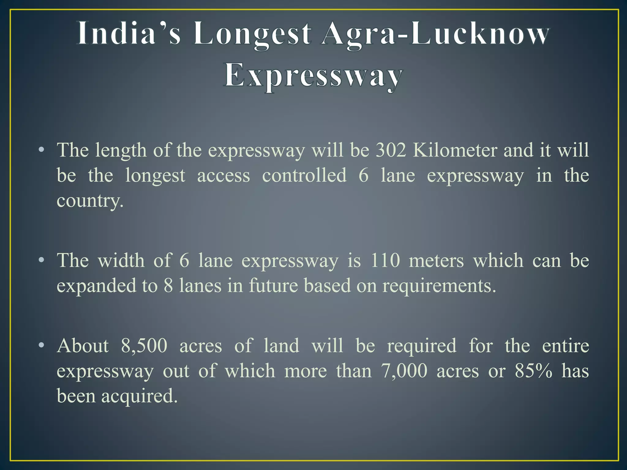 Expressway plan | PPTX