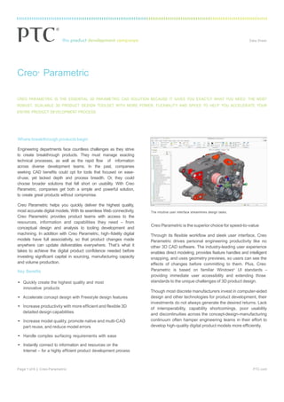 Express Your Design Potential with PTC Creo Parametric.pdf