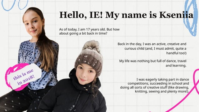 IE University - Express Yourself presentation | PPTX