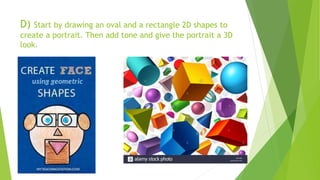 Express yourself portrait 2020 grade 6 | PPTX
