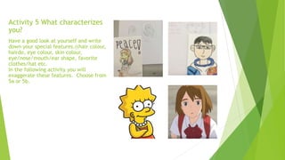 Express yourself portrait 2021 version 2 grade 6 | PPTX