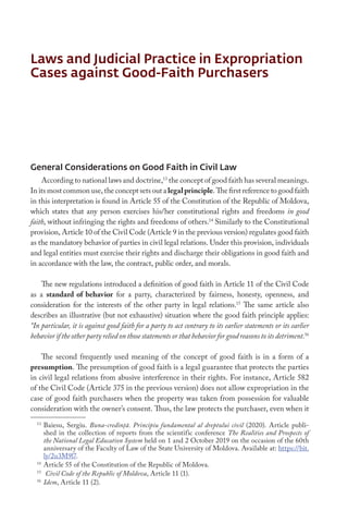 Expropriation from good faith purchasers: Is the judicial practice ...