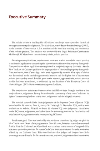 Expropriation from good faith purchasers: Is the judicial practice ...