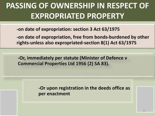 Expropriation transfers in south africa | PPTX