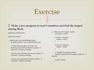 OOPS with Java experiment related to fundamentals | PPT