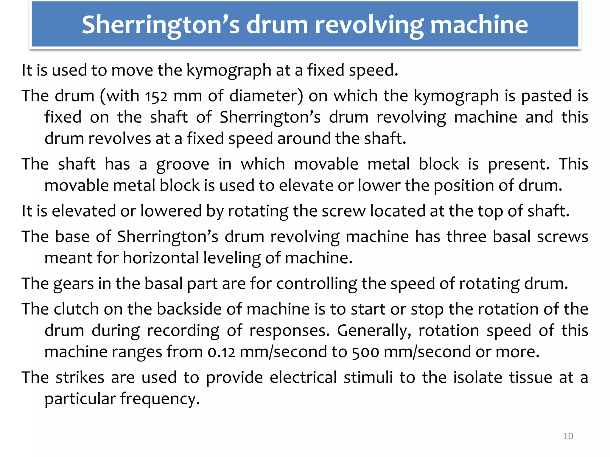 Expt. 1 Introduction to in vitro pharmacology and physiological salt ...