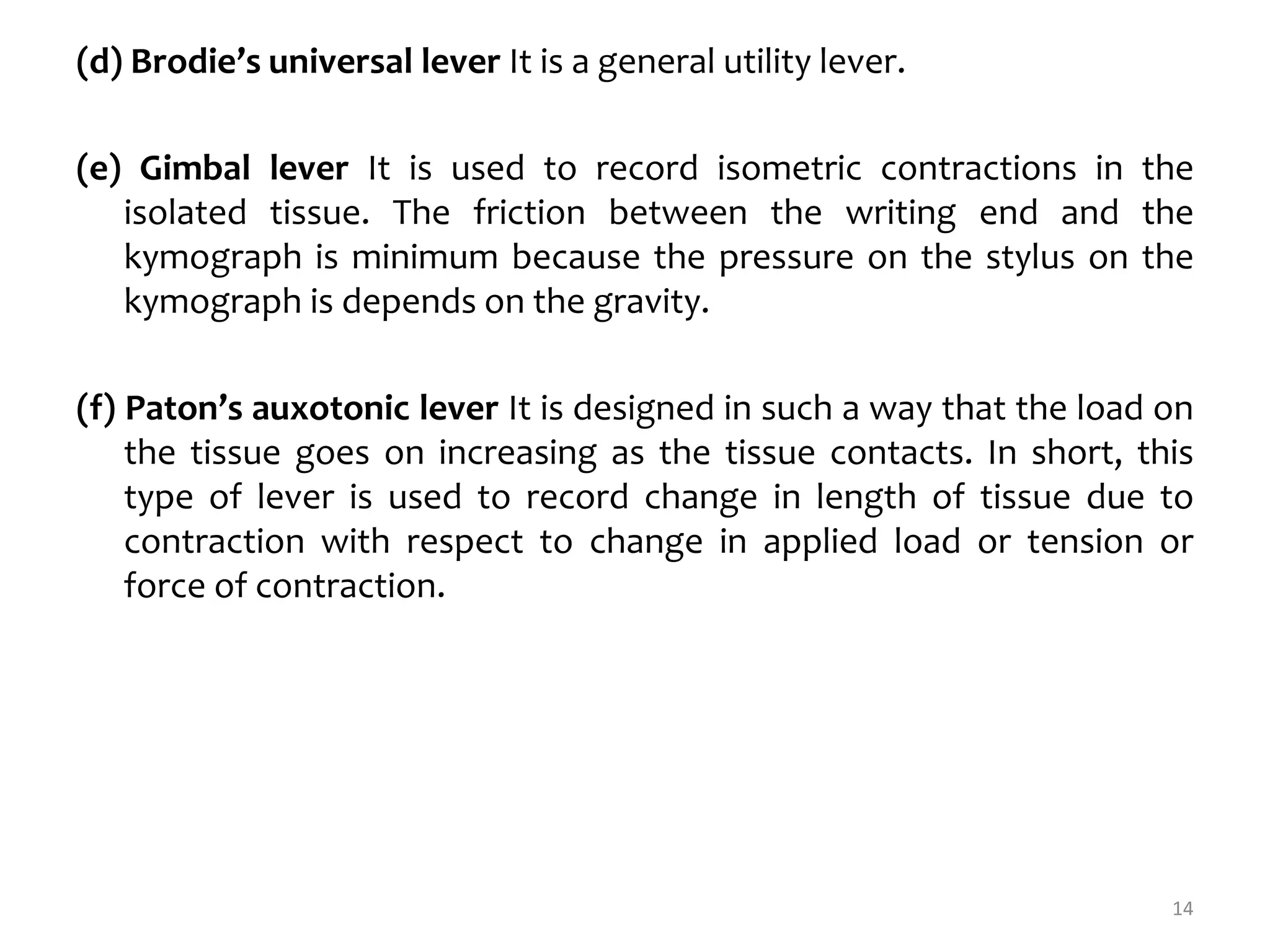 Expt. 1 Introduction to in vitro pharmacology and physiological salt ...