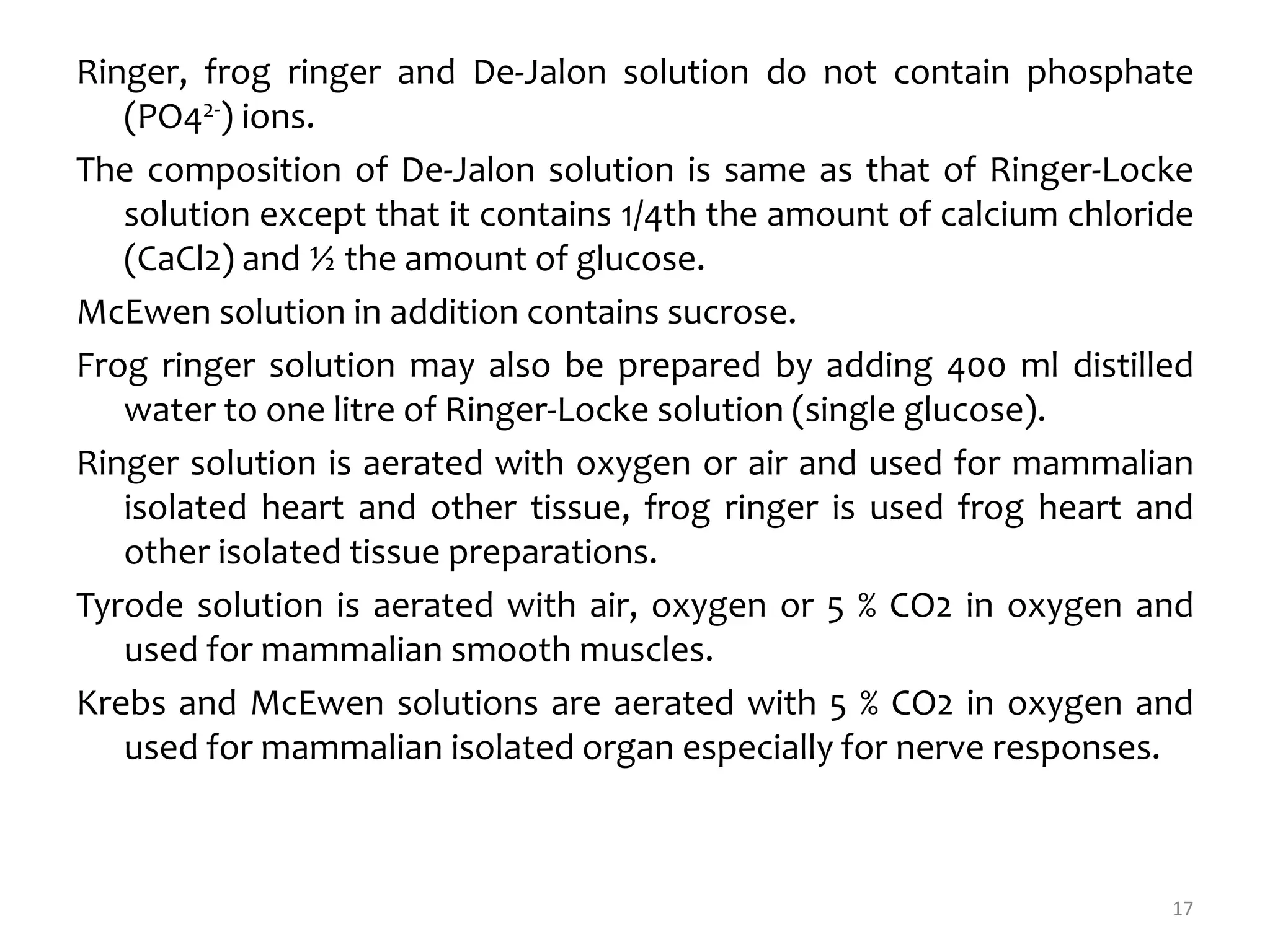 Expt. 1 Introduction to in vitro pharmacology and physiological salt ...