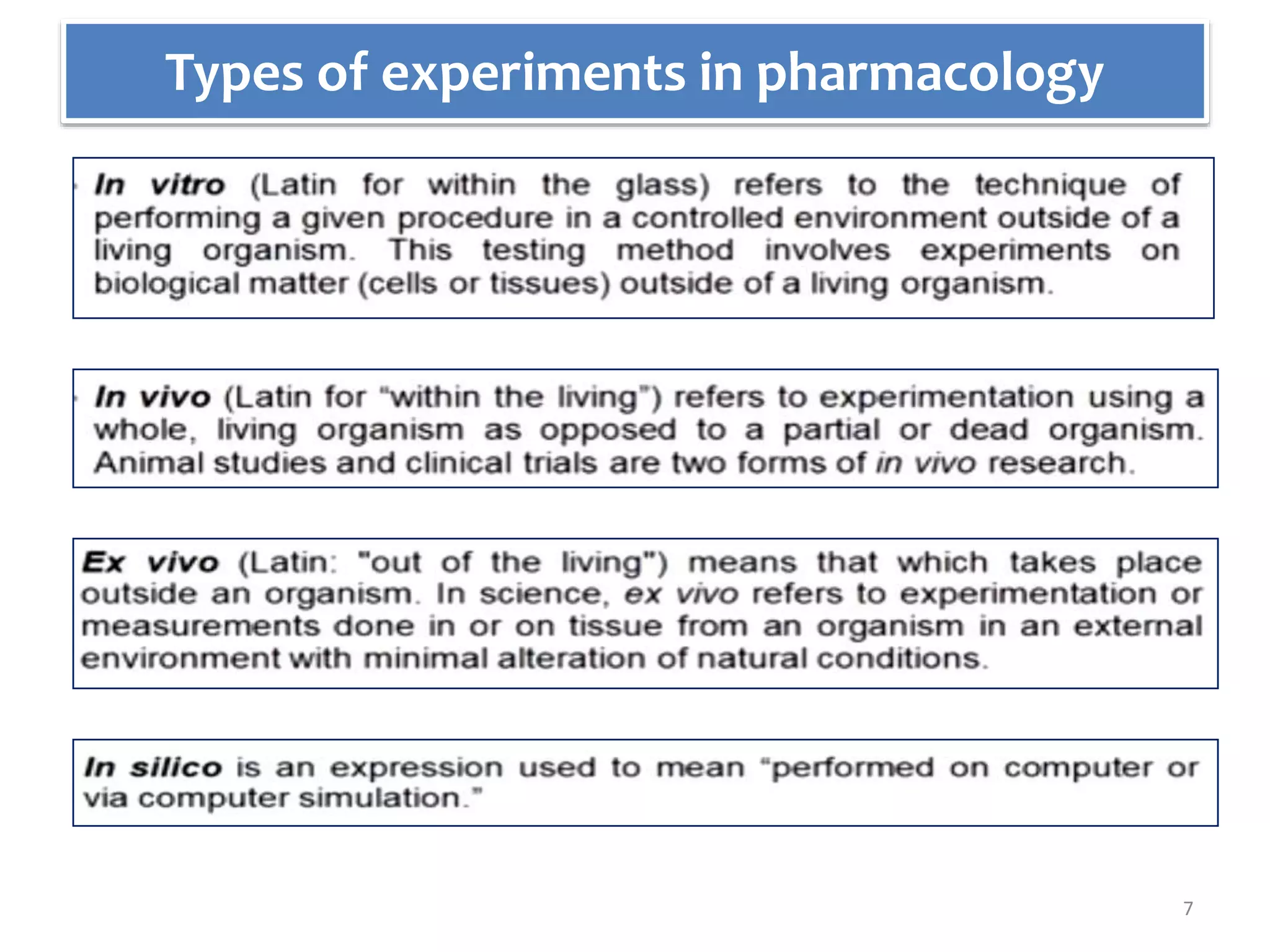 Expt. 1 Introduction to in vitro pharmacology and physiological salt solutions | PPTX