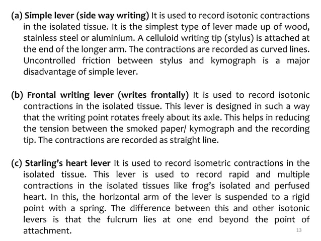 Expt. 1 Introduction to in vitro pharmacology and physiological salt ...