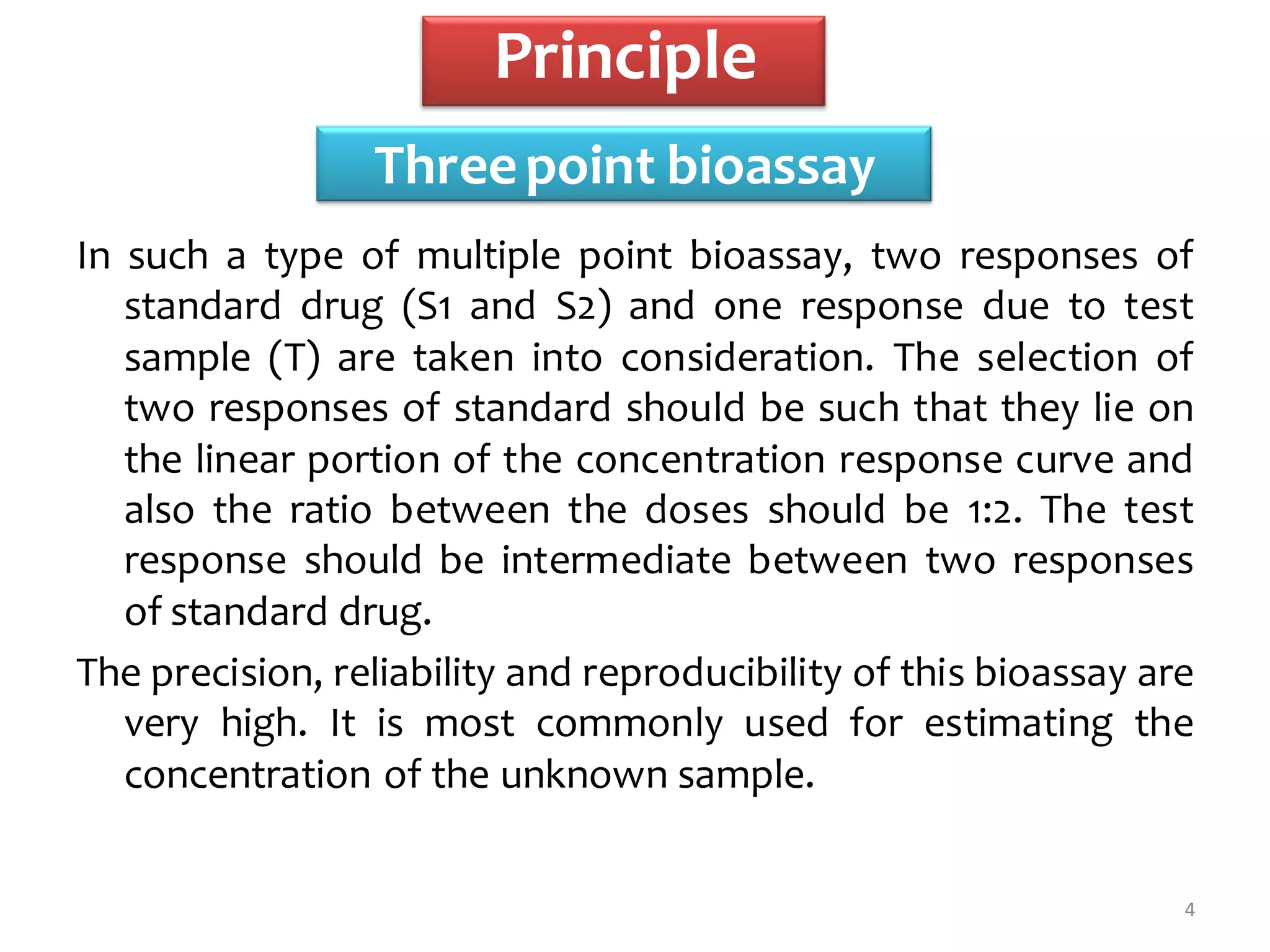 Expt. 1 Bioassay of serotonin using rat fundus strip by three point ...