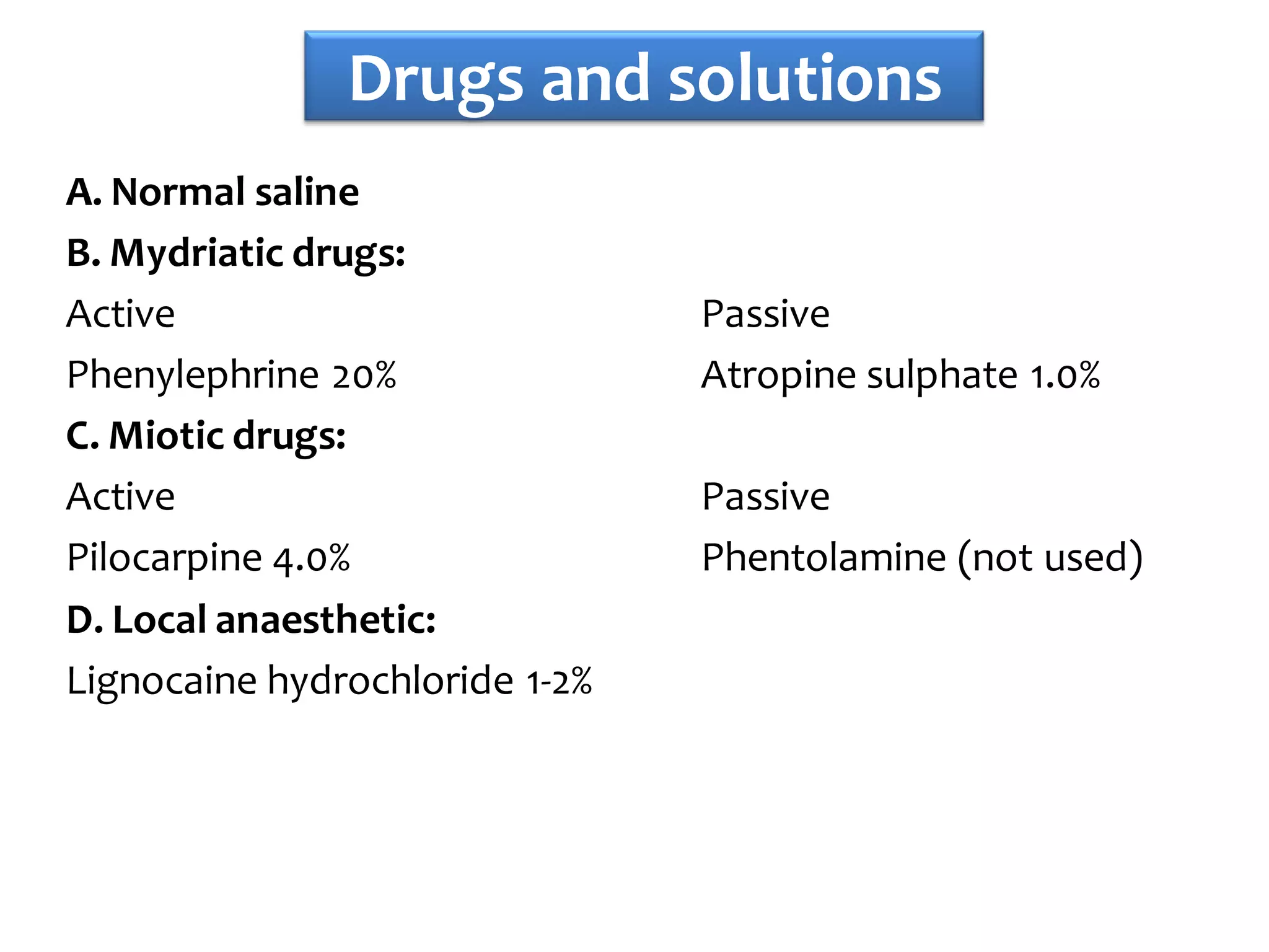 Expt. 3 Study of mydriatic and miotic effects on rabbit eye. | PDF