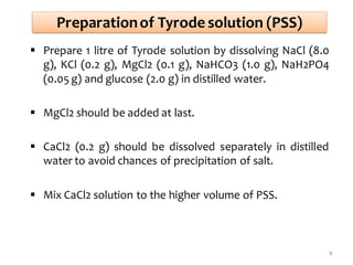 Expt. 6 Study of effect of drugs on gastrointestinal motility | PDF