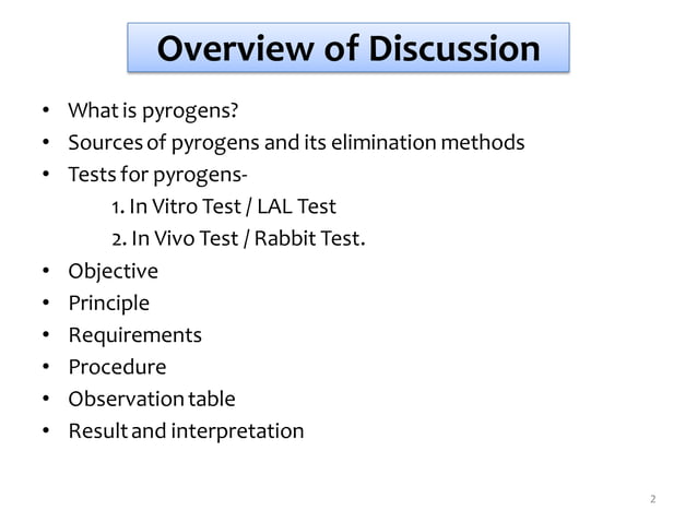Expt. 9 Test for pyrogens ( rabbit method) | PDF | Chemistry | Science