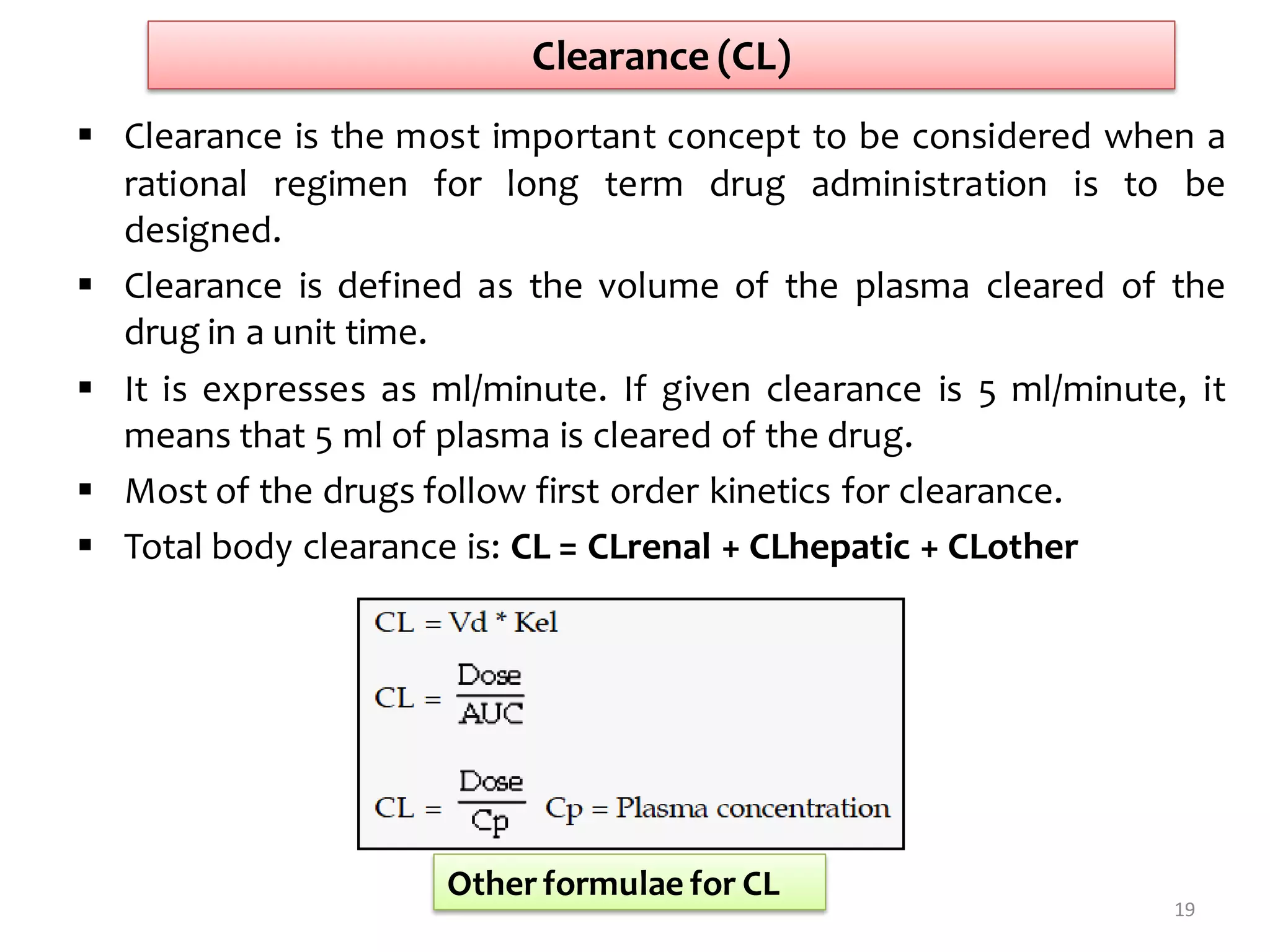 Expt. 13 Calculation of pharmacokinetic parameters from a given data | PDF