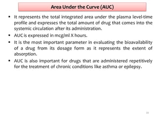 Expt. 13 Calculation of pharmacokinetic parameters from a given data | PDF