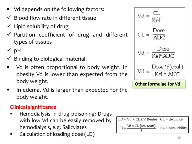 Expt. 13 Calculation of pharmacokinetic parameters from a given data | PDF