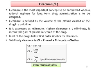 Expt. 13 Calculation of pharmacokinetic parameters from a given data | PDF