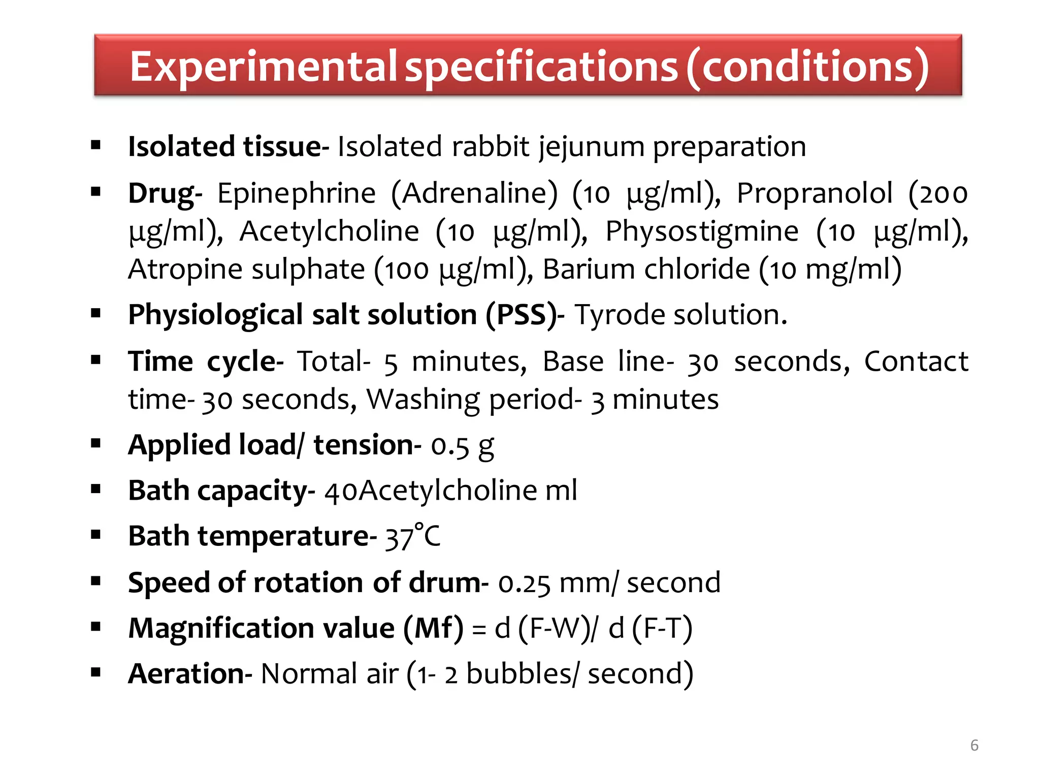 Expt. 10 effect of spasmogens and spasmolytics using rabbit jejunum | PDF