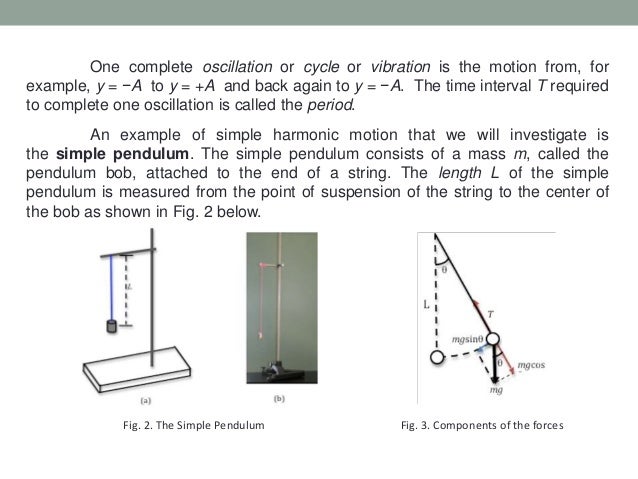 Simple Pendulum and Mass-Spring System in SHM