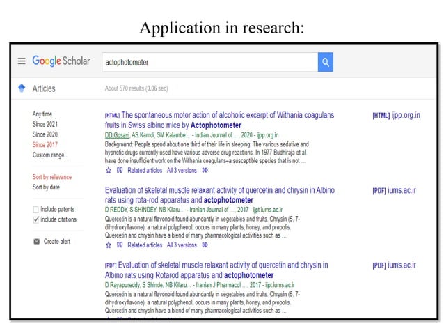 Expt 11 Effect of drugs on locomotor activity using actophotometer | PPTX