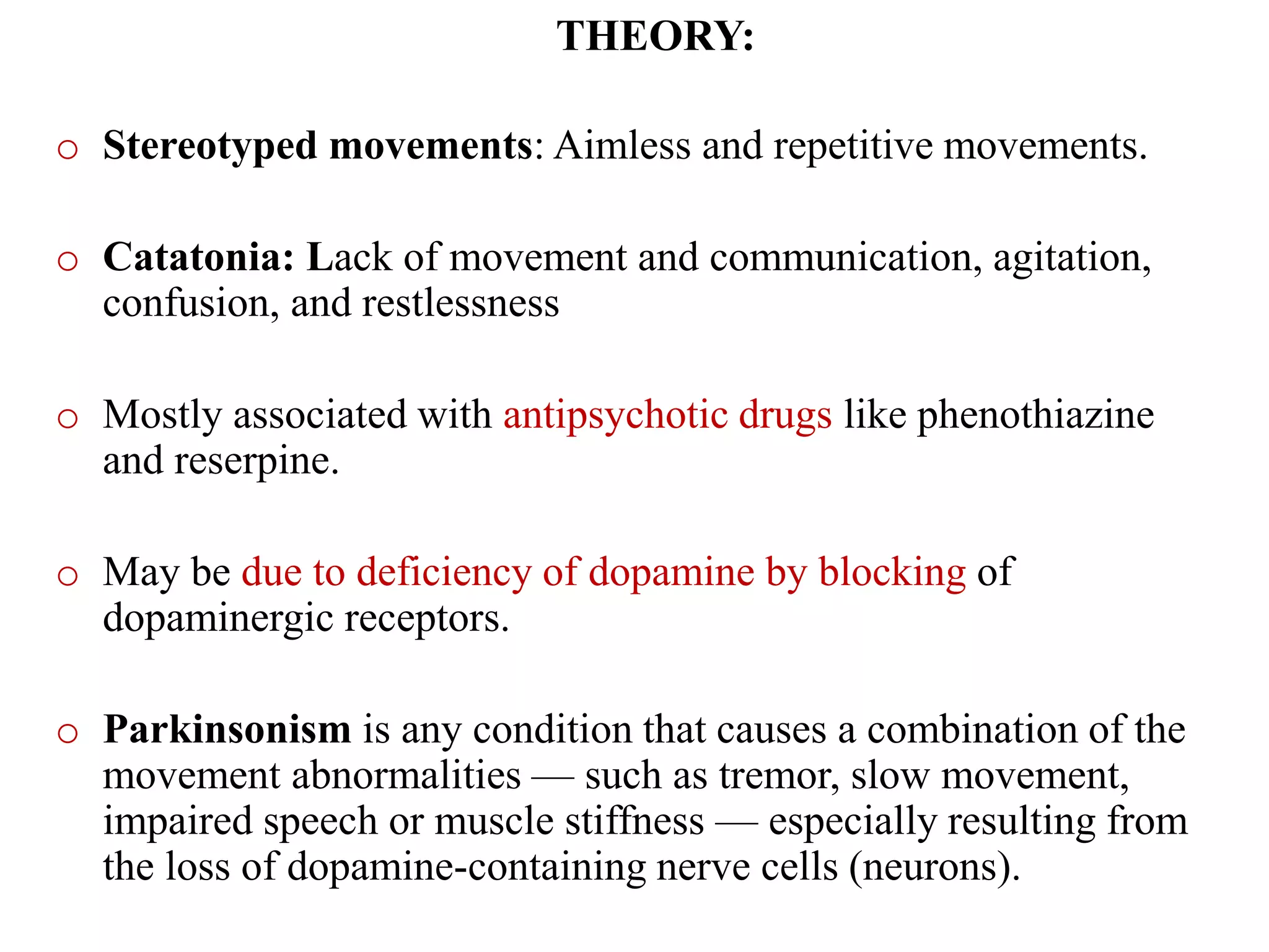 Expt 13 Study of stereotype and anti-catatonic activity of drugs on ...