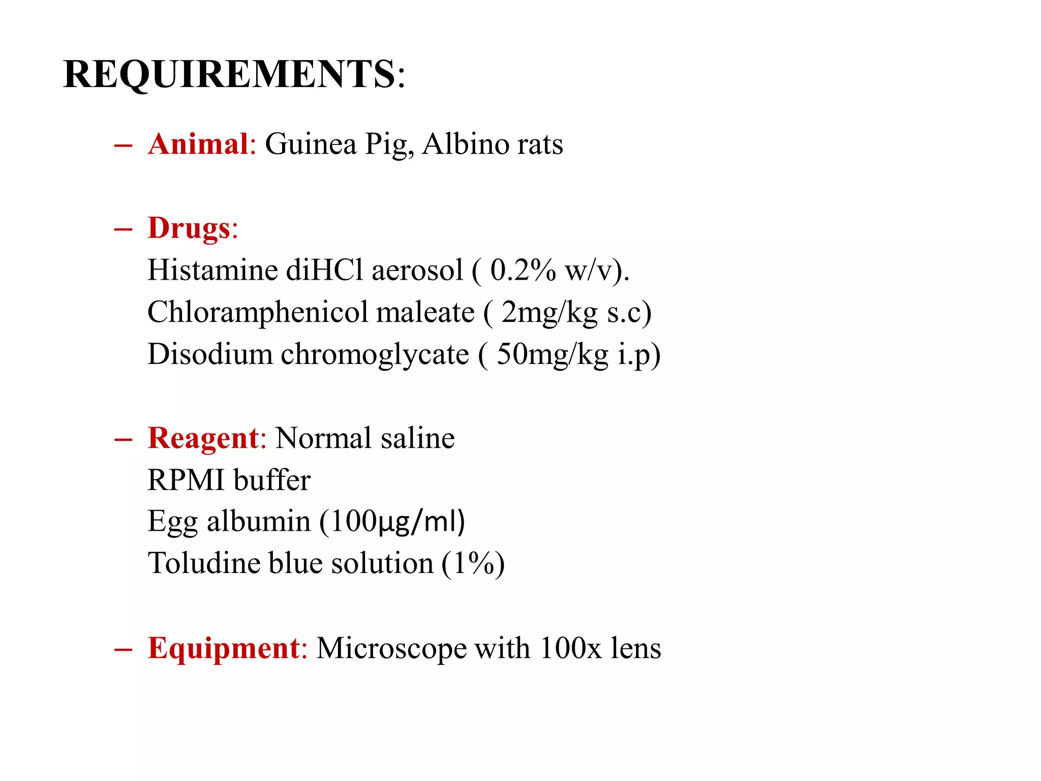 Expt 2 drug allergy | PPT