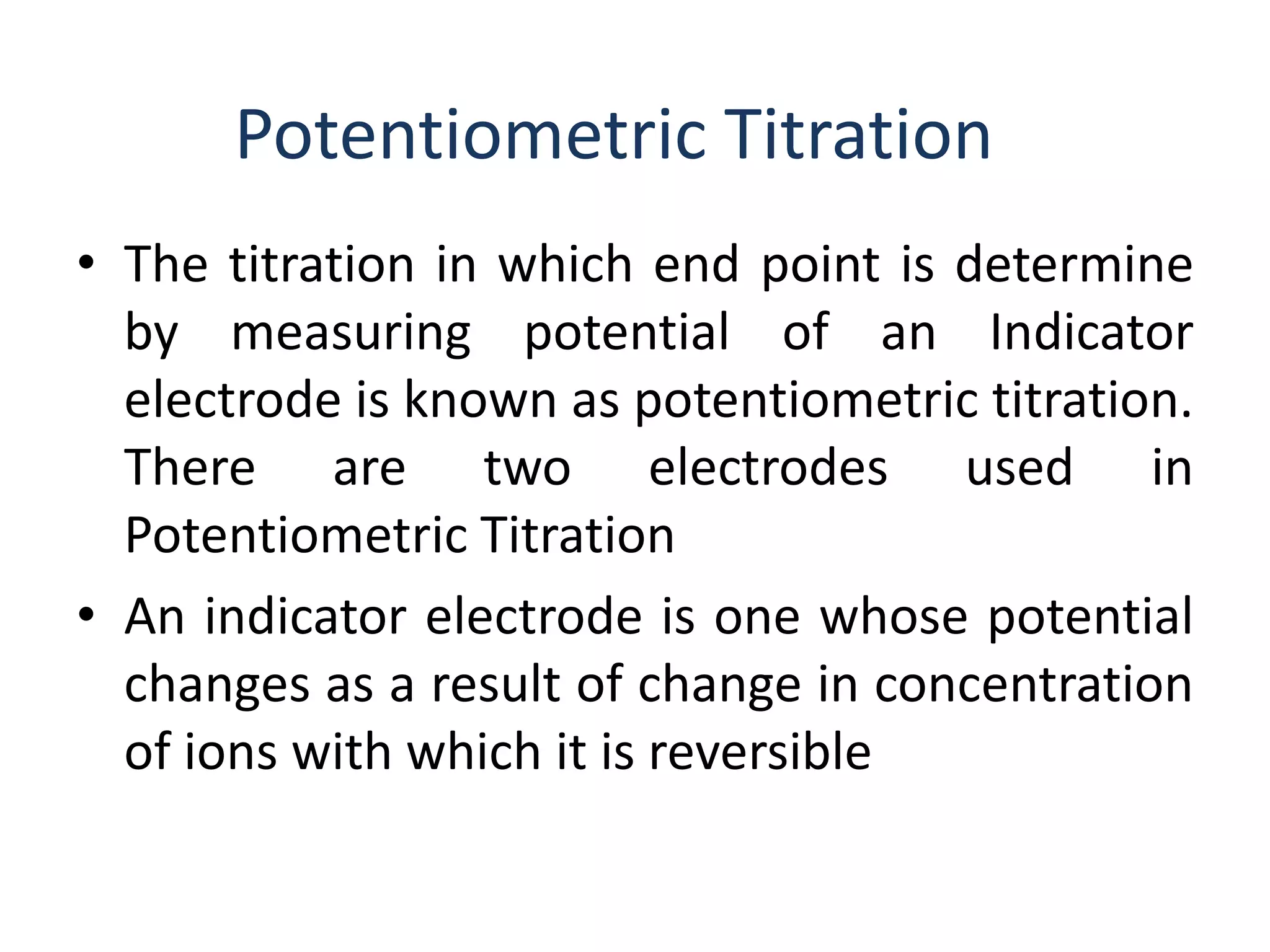 Determination of strength of HCl potentiometrically | PPTX
