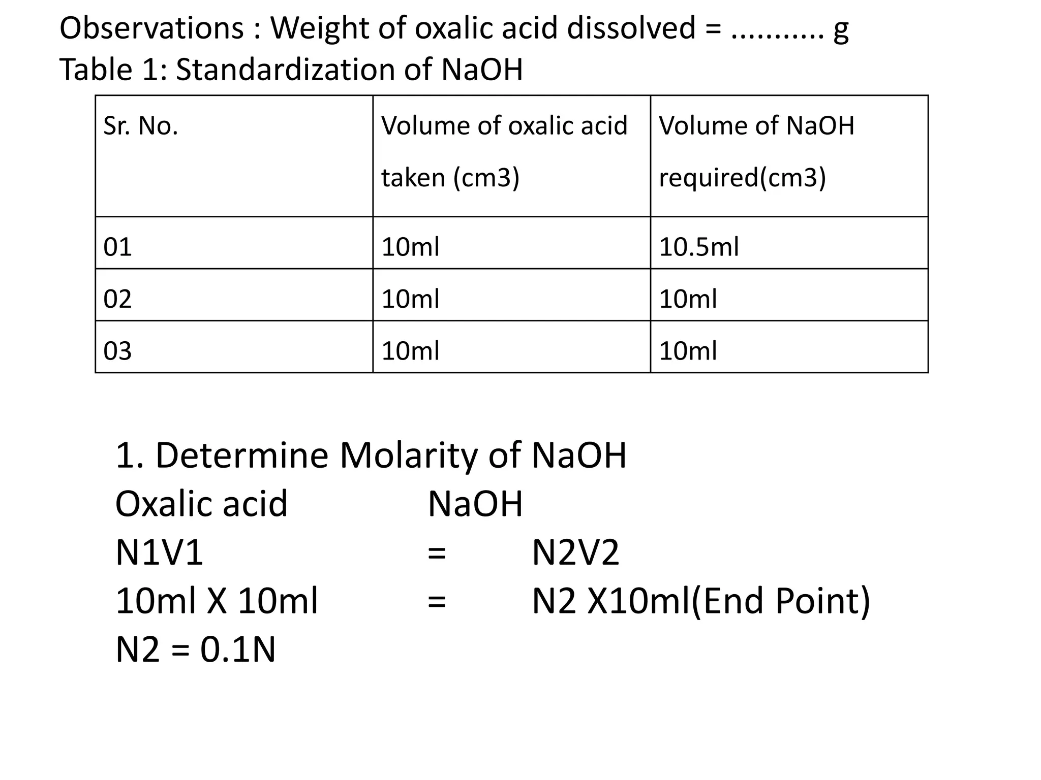 Determination of strength of HCl potentiometrically | PPTX