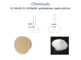 Determination of strength of HCl potentiometrically | PPTX