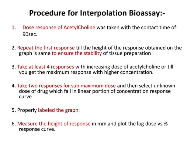 Expt 2 interpolation bioassay | PDF