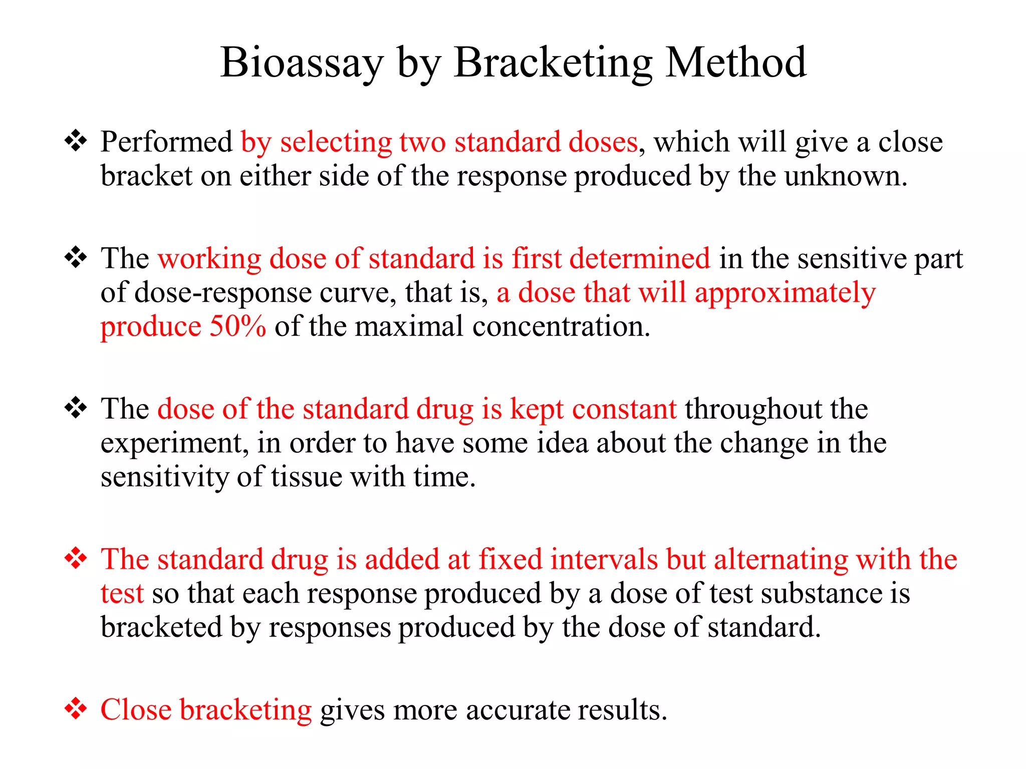 Expt 3 Bracketing bioassay | PDF