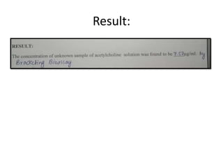 Expt 3 Bracketing bioassay | PDF